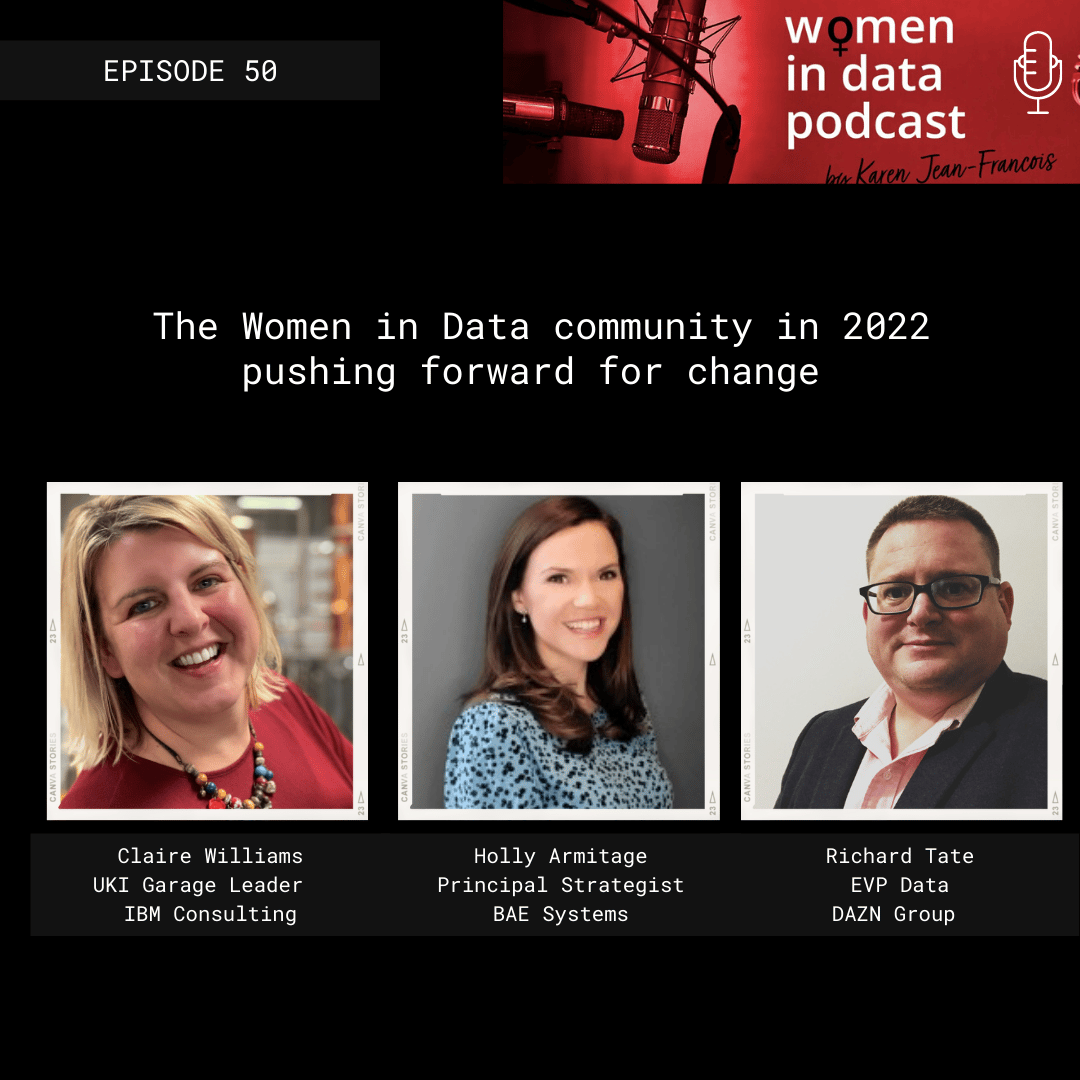 Ep.50 - The Women in Data community in 2022 - pushing forward for ...